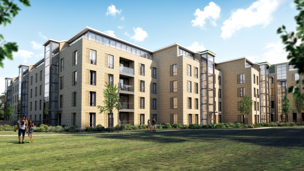 Stunning canal side development